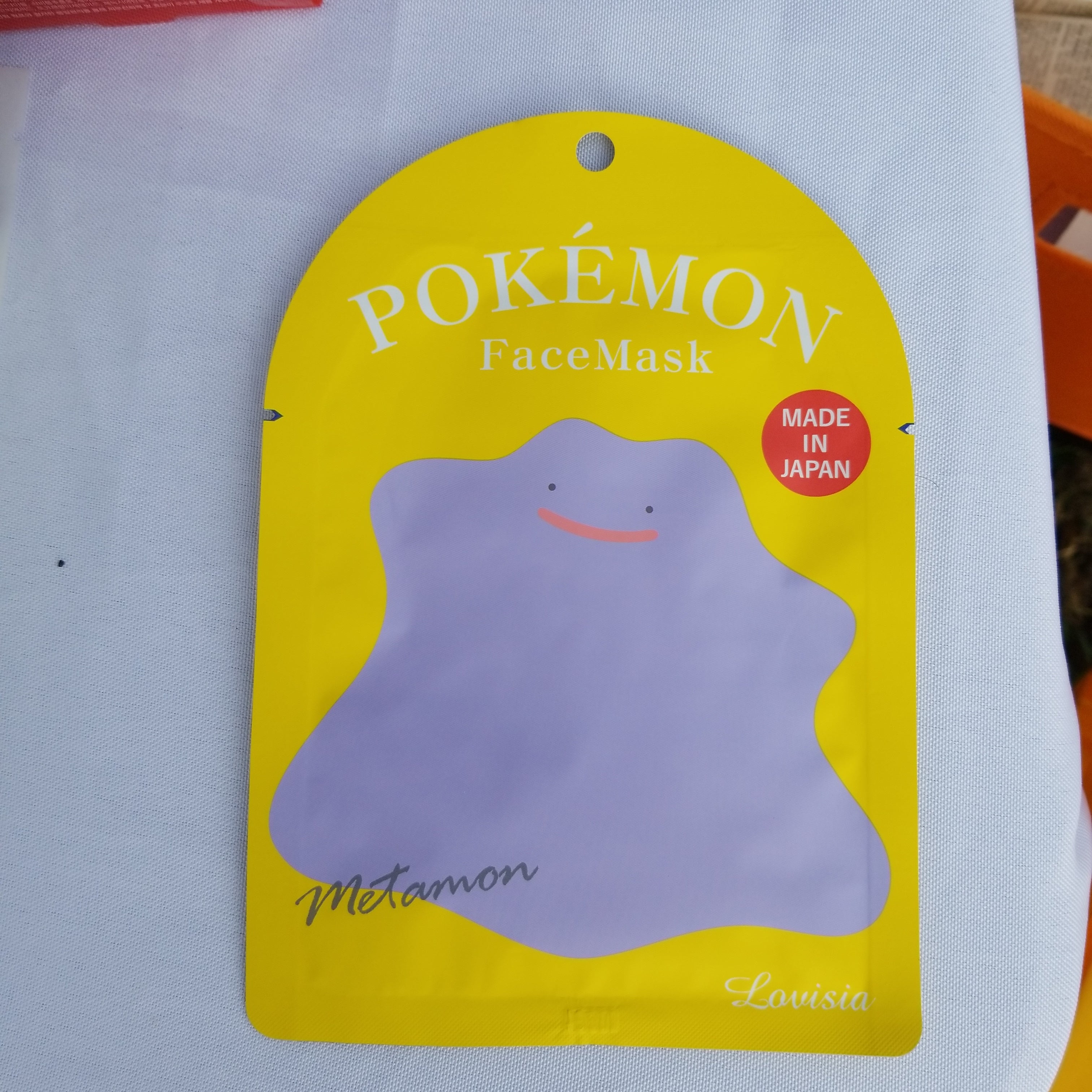 Pokemon Face Mask - Metamon [1 pc] - Asian Beauty Essentials