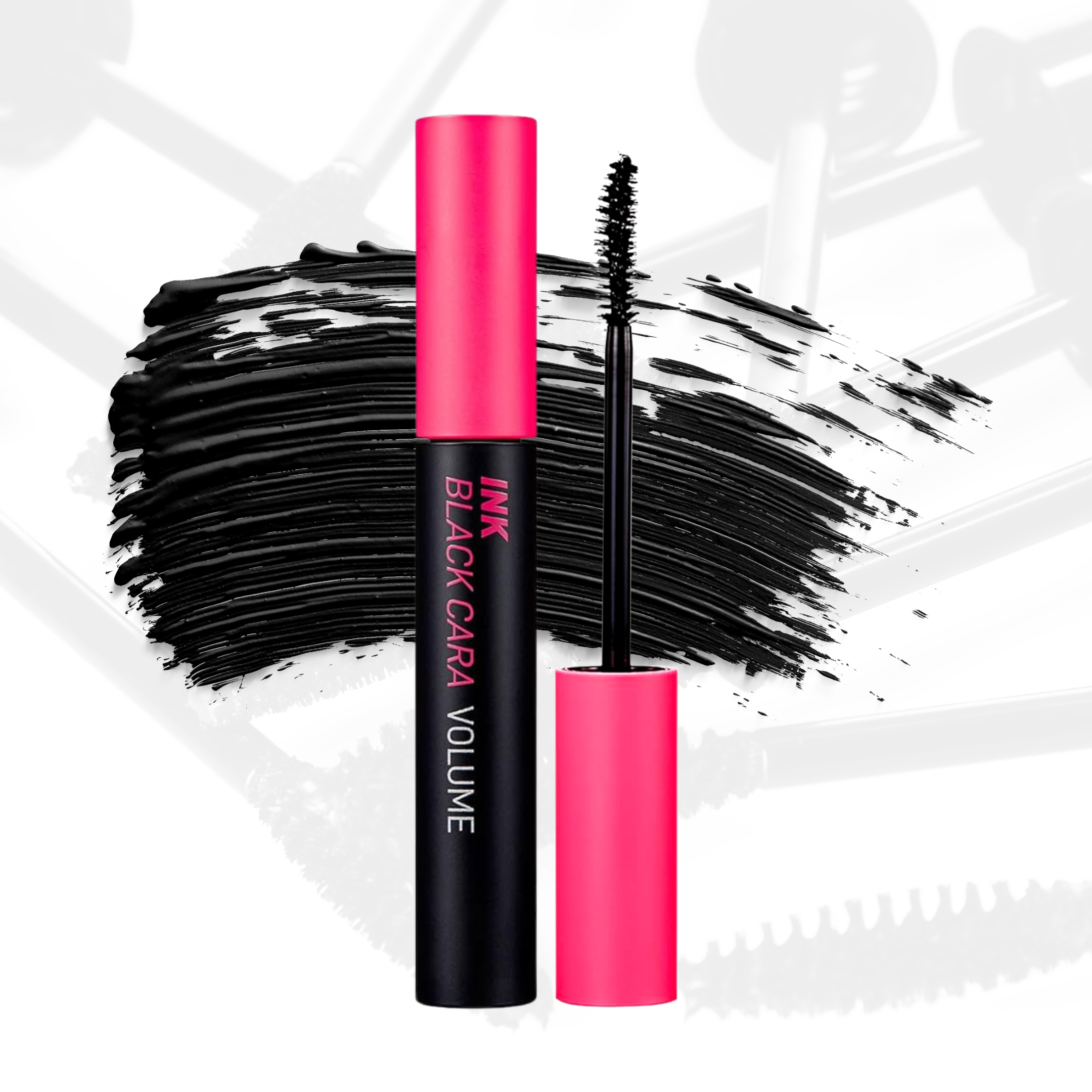 Ink Black Cara #02 - Volume Curling Mascara for Bold Lashes