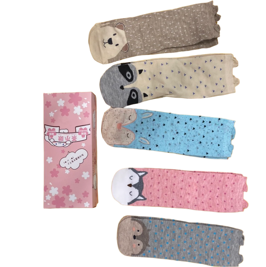 Cartoon Crew Socks S1 | Asian Beauty Essentials