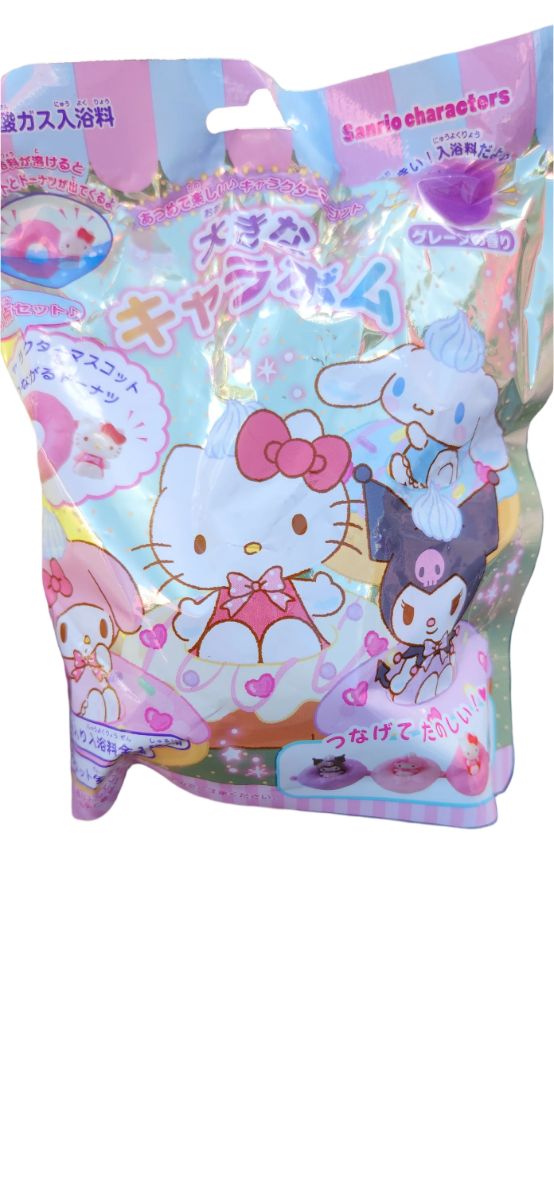 Sanrio Characters Large Donut Bath Bomb - Fun & Relaxing Gift Idea