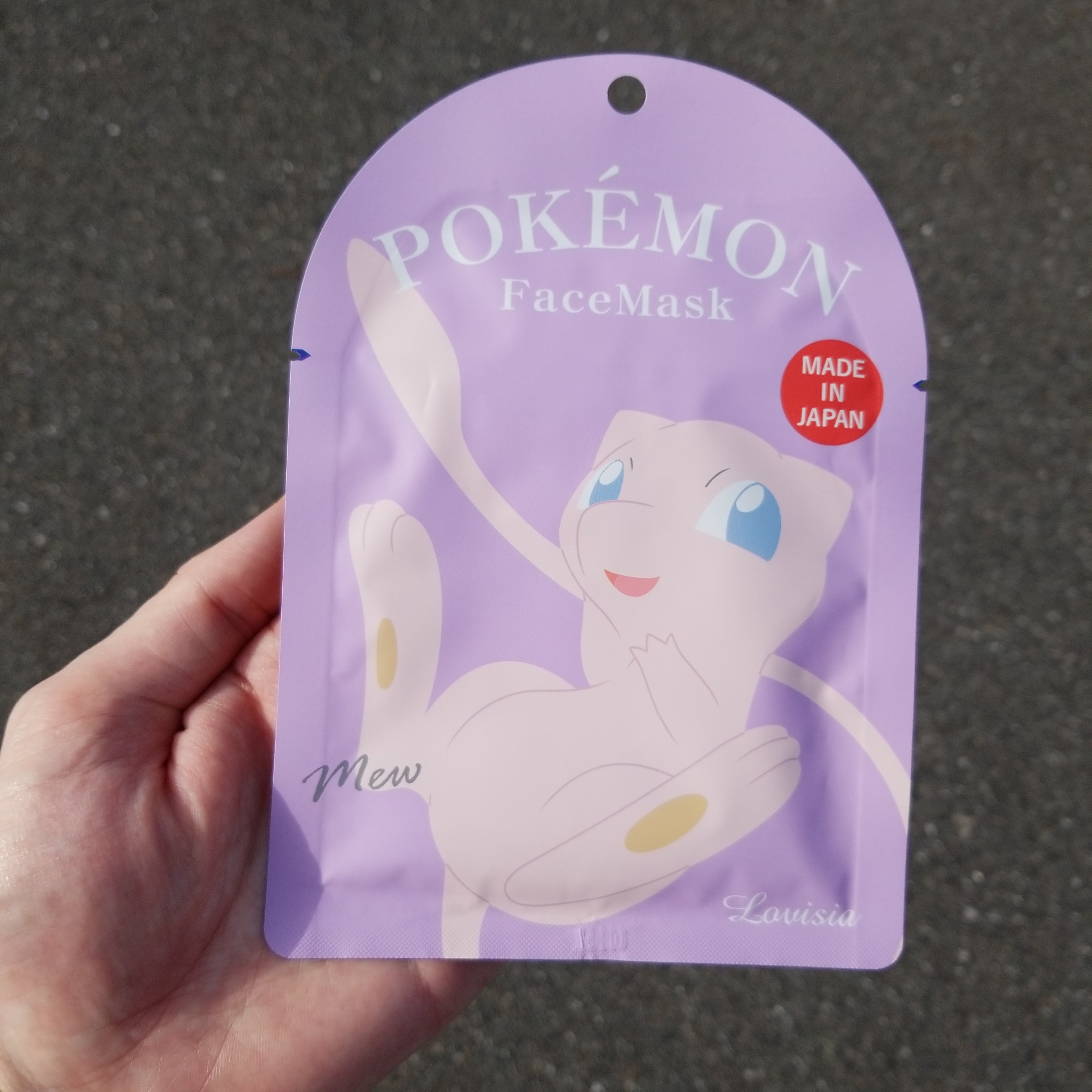 Pokemon Face Mask - Meu [1 pc] | Asian Beauty Essentials
