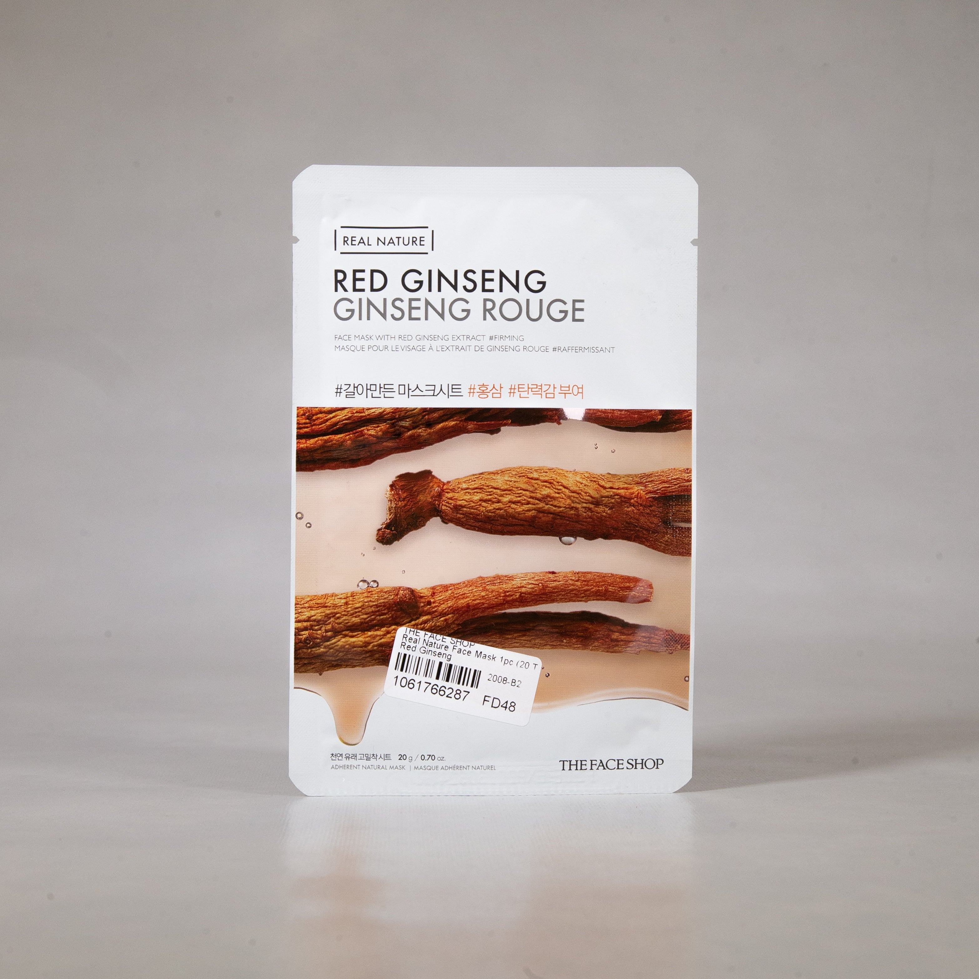 The Real Nature Red Ginseng Face Mask | Asian Beauty Essentials