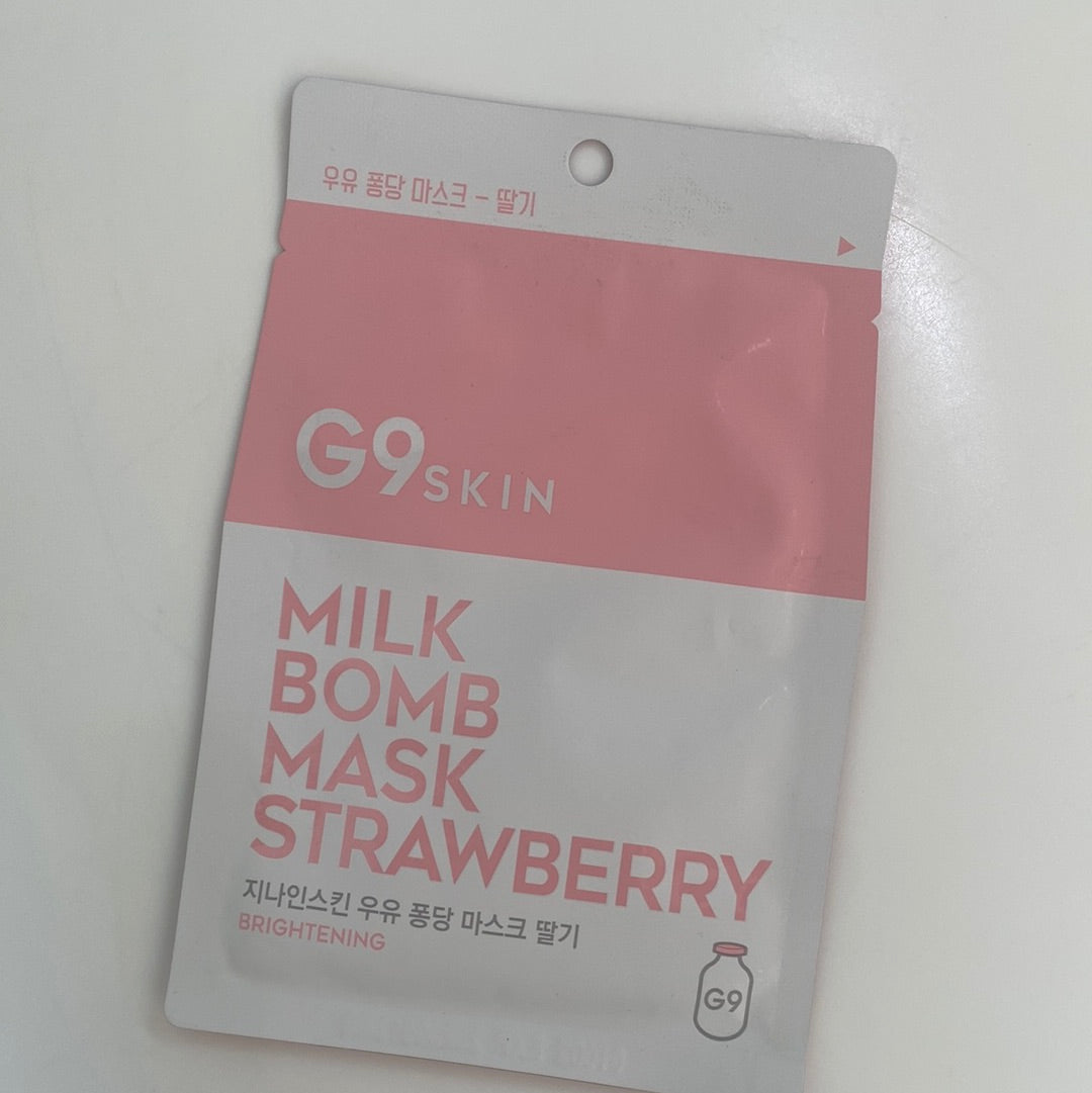 Strawberry Milk Bomb Mask